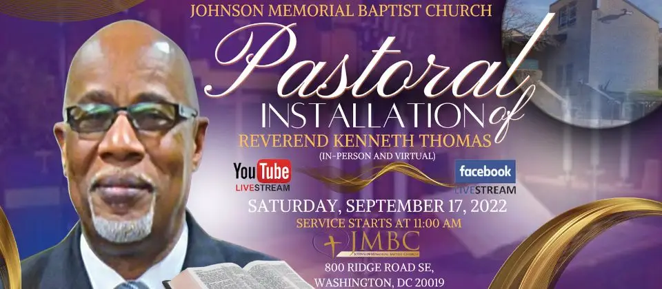 Pastor Installation Service for Reverend Kenneth Thomas, Sr.